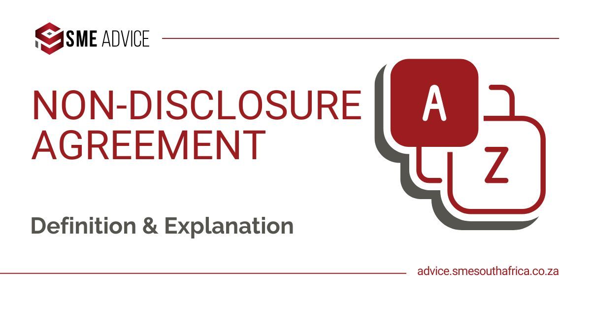 Non-Disclosure Agreement (NDA) Definition and Explained | SME Advice